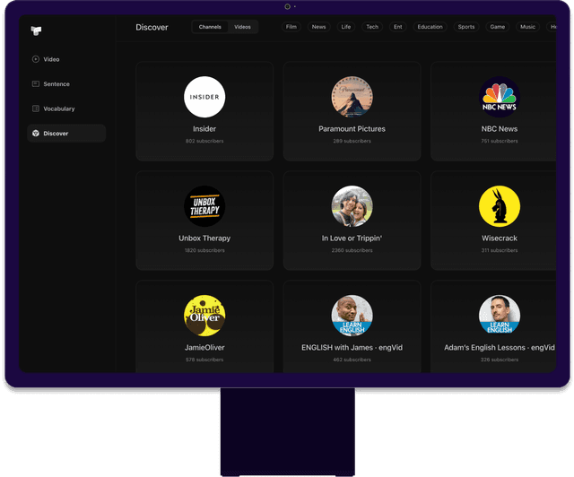 Trancy - YouTube AI Phụ đề song ngữ & Trình dịch ngôn ngữ Pro